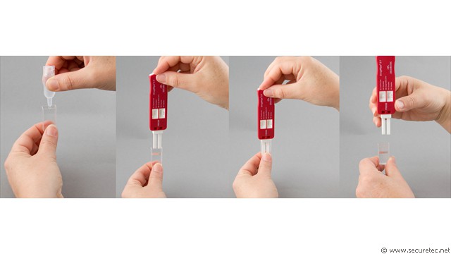 Drogentest für Oberflächen - DrugWipe®F Gebrauchsanweisung